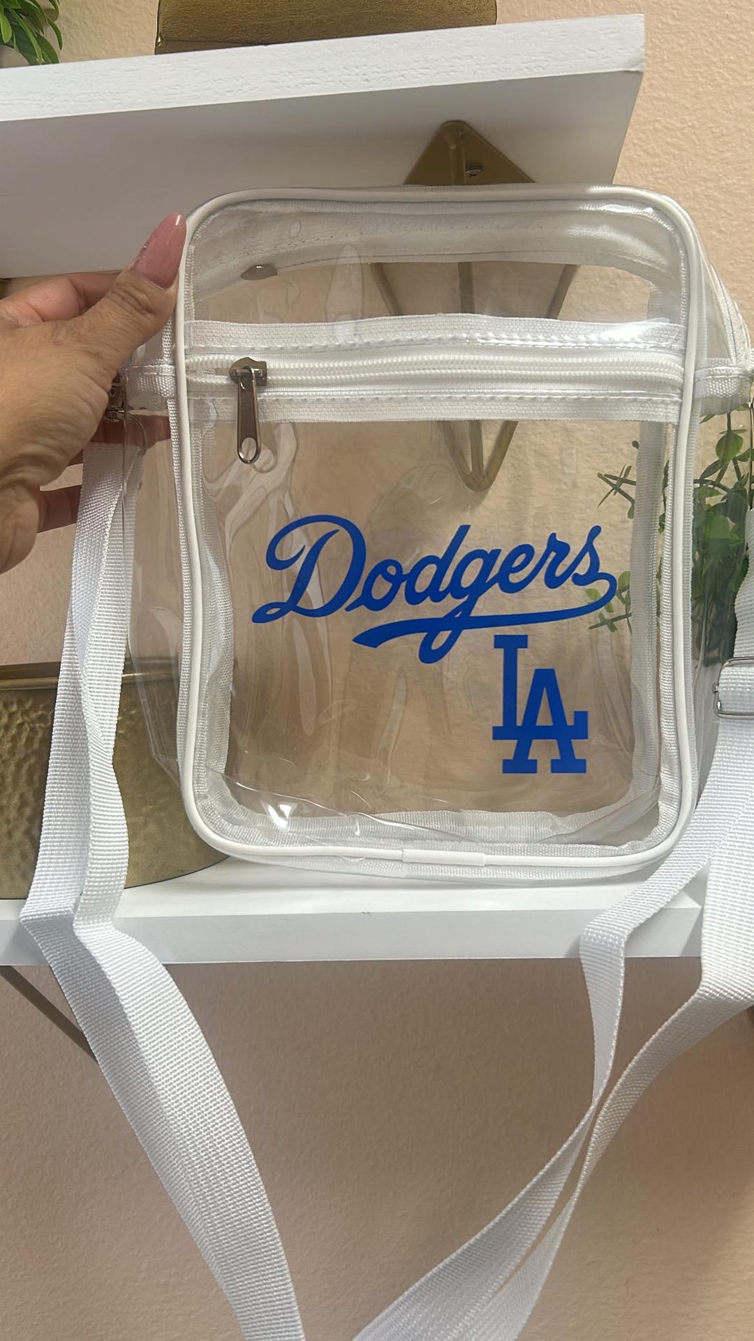 Clear Stadium Approved Dodgers Bag - Etsy
