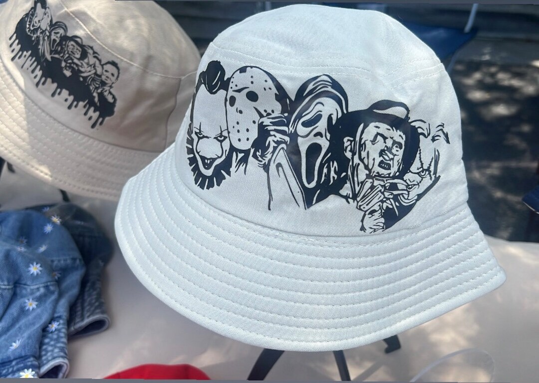 Horror Characters Bucket Hat - Etsy