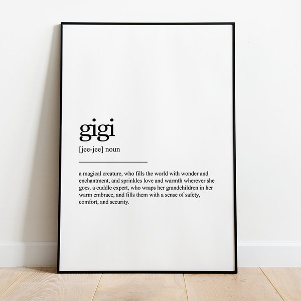 Gigi Definition Svg - Etsy
