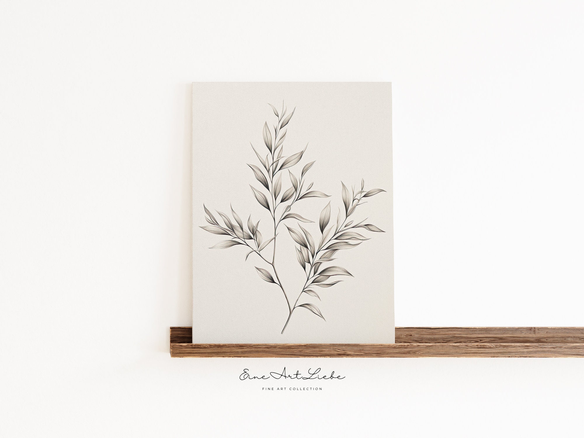 Printable Olive Branch / Kitchen Art Print / Mediterranean Olive Branch ...