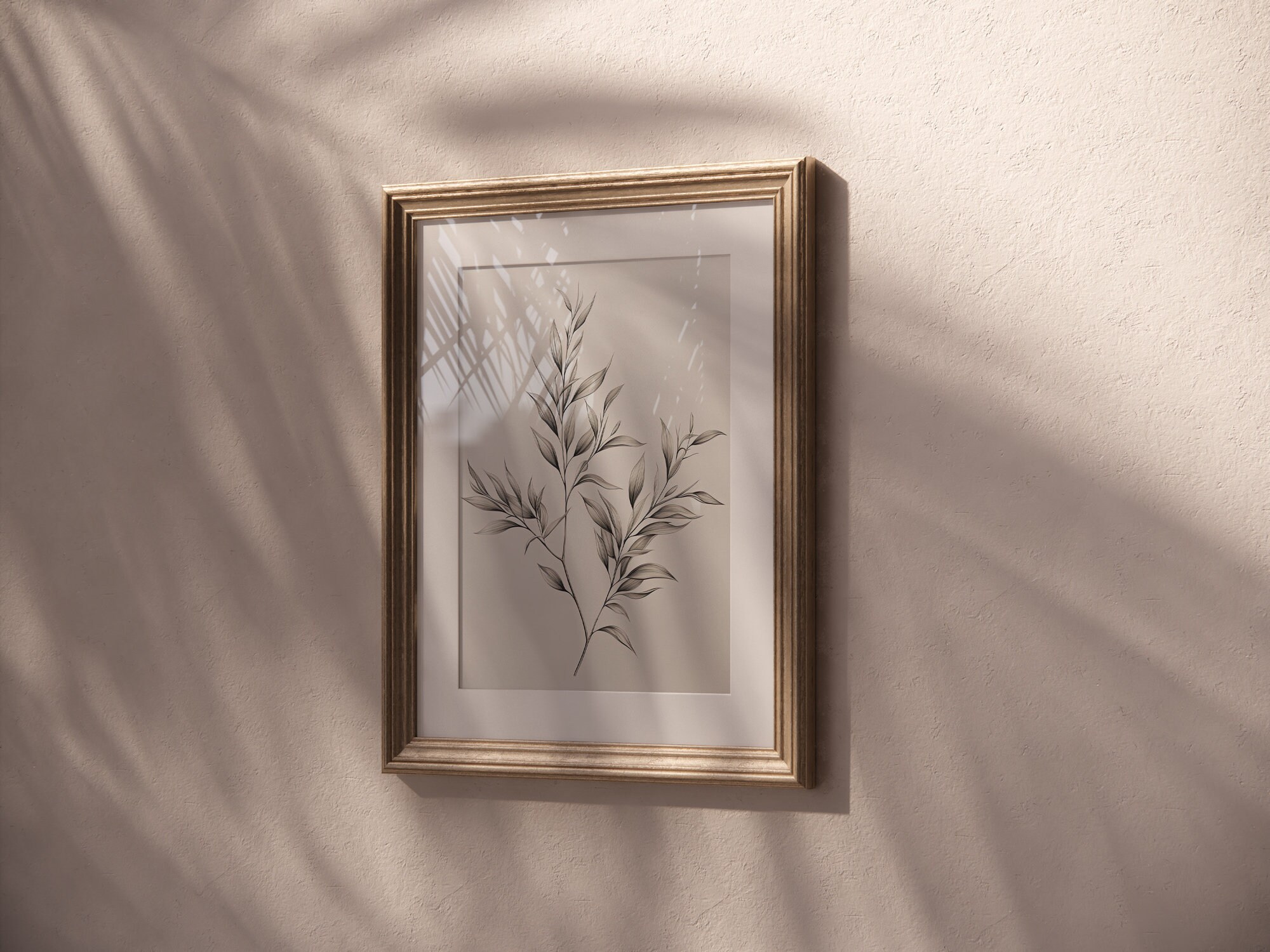 Printable Olive Branch / Kitchen Art Print / Mediterranean Olive Branch ...