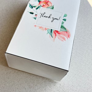 Thank You Gift Box Template - Etsy