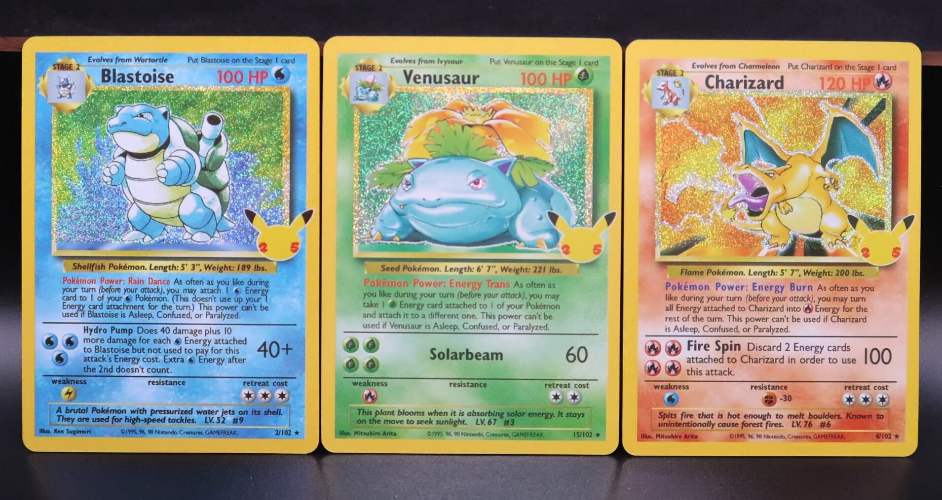 Pokemon Cards Lot Celebrations, Charizard Blastoise Celebrations ...