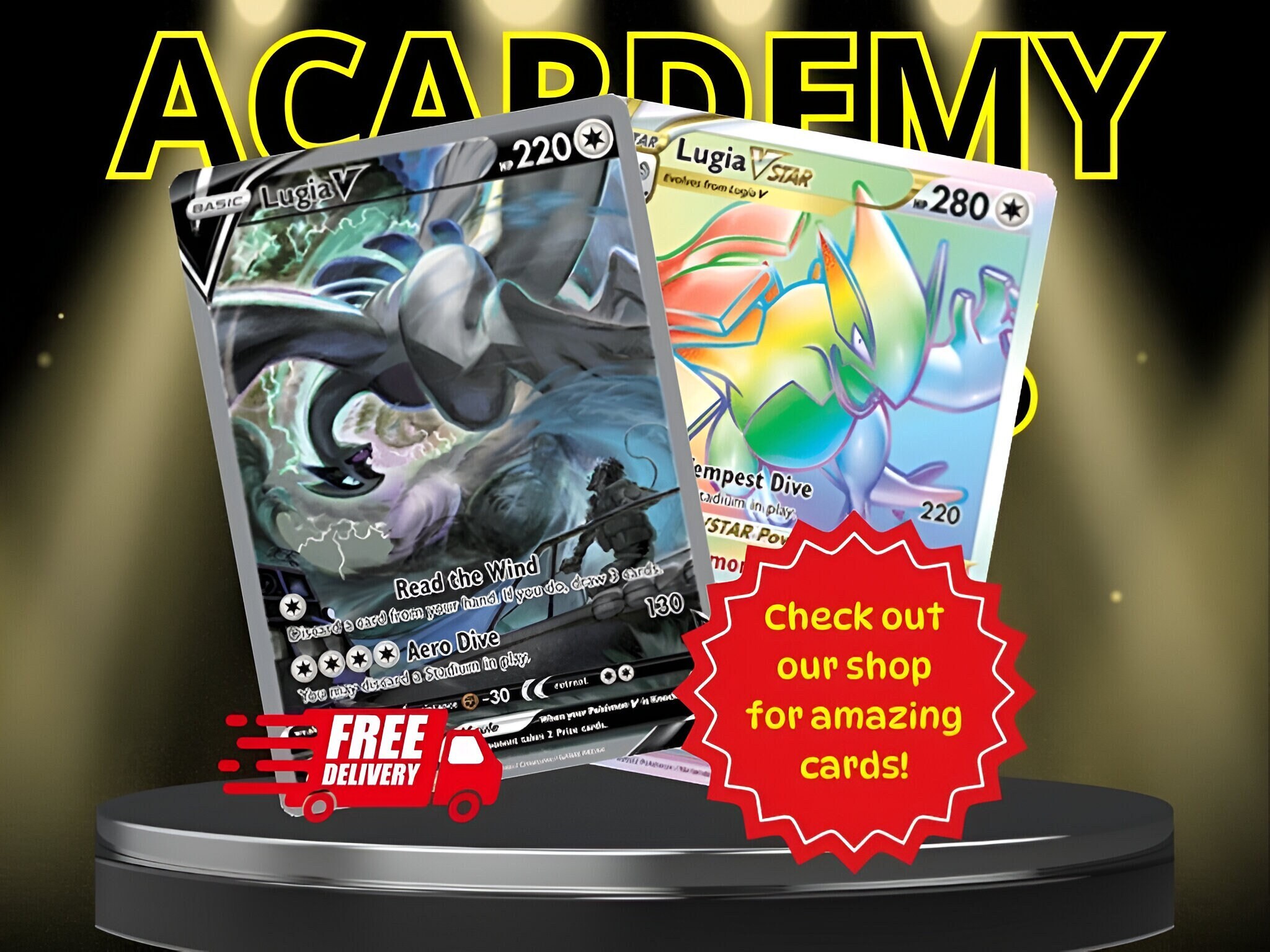 Pokemon Cards Lot Lugia V, Lugia V Star, Lugia Silver Tempest. Pokemon ...