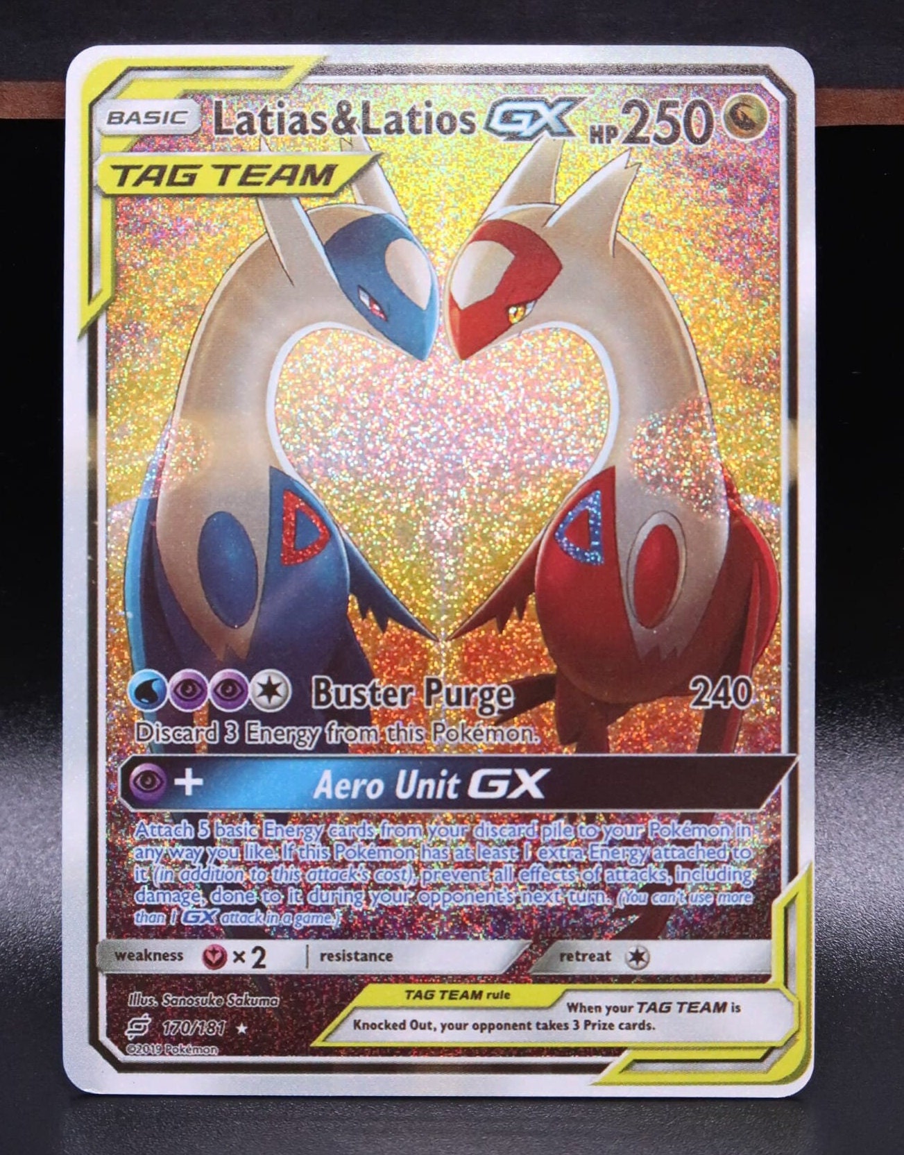 Pokemon Card Latias & Latios GX Tag Team, Pokemon Team Up, Pokemon TCG ...