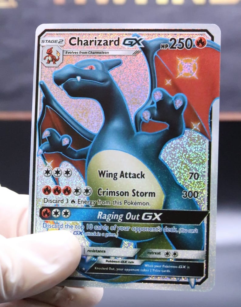 Charizard GX SV49/SV94 shiny Version Pokemon Card, From the hidden ...