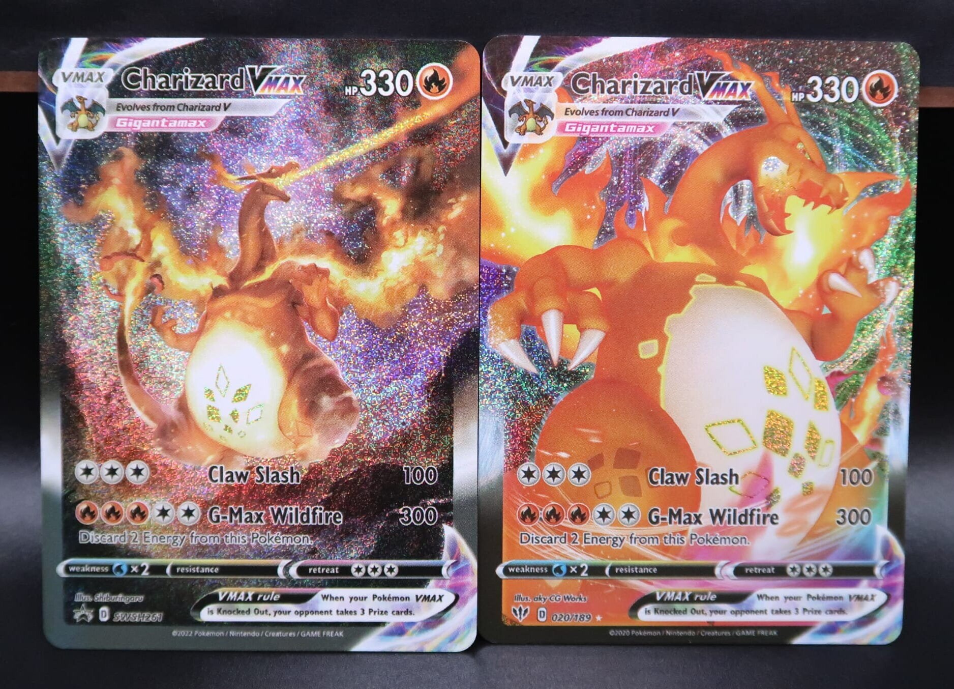 Mini Lot charizard Vmax hyper & Full Art Version - Etsy