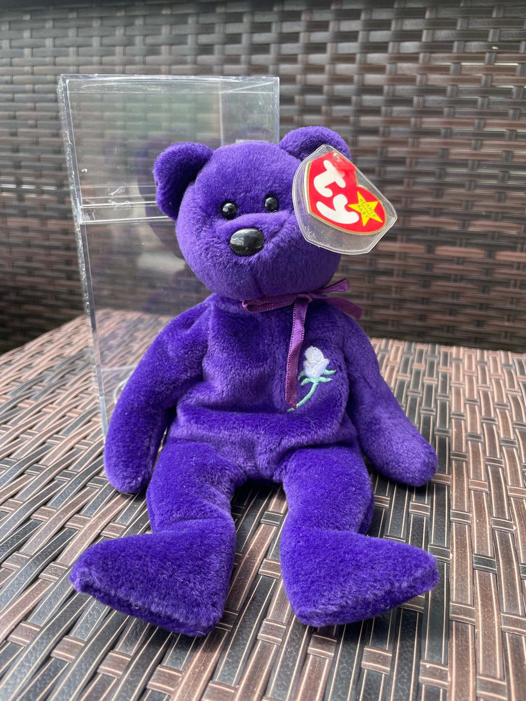 Rare 1997 Ty Princess Diana Beanie Baby P.E. Pellets NO Space TY 1997 ...