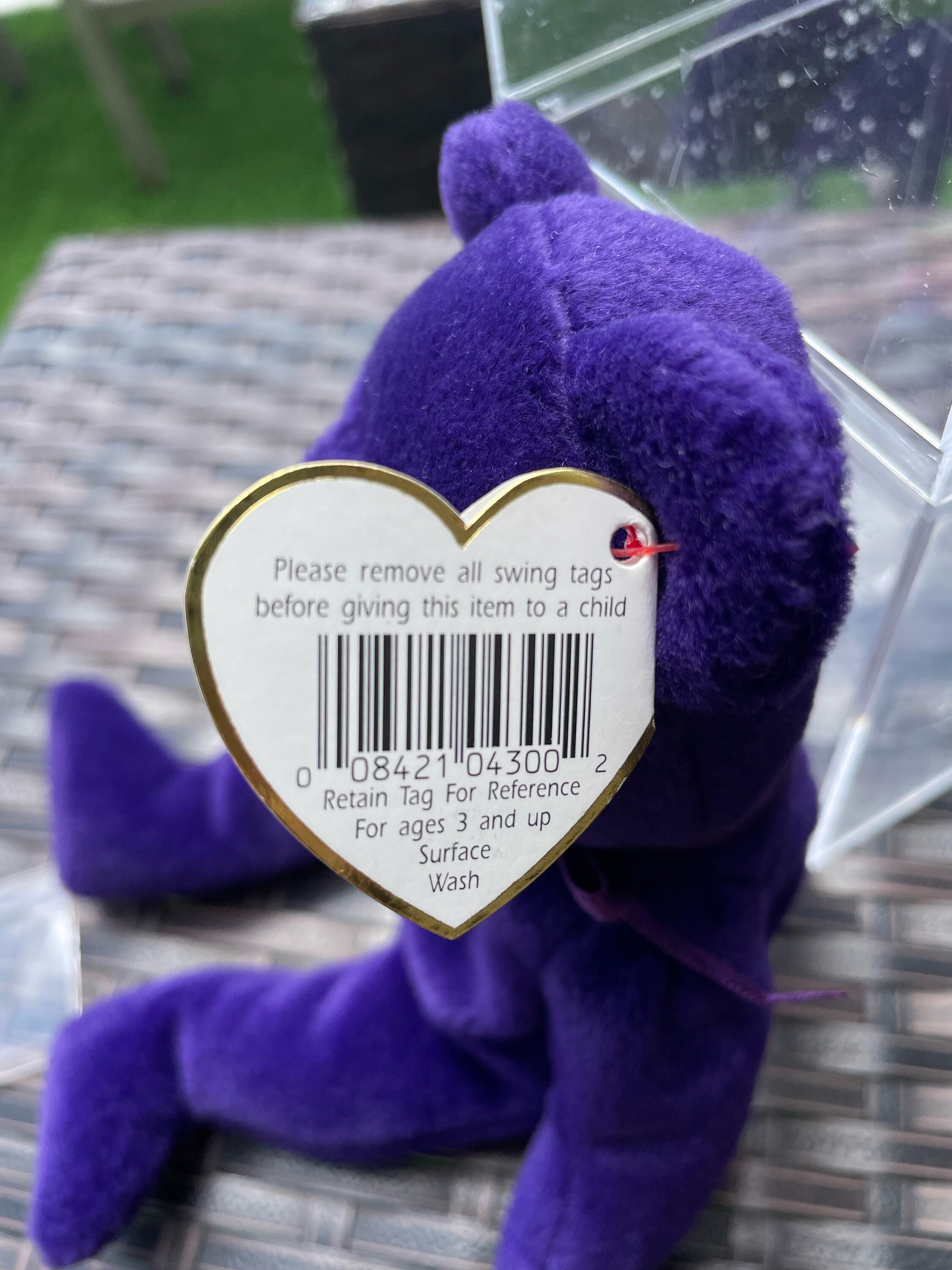 Rare 1997 Ty Princess Diana Beanie Baby P.E. Pellets NO Space TY 1997 ...