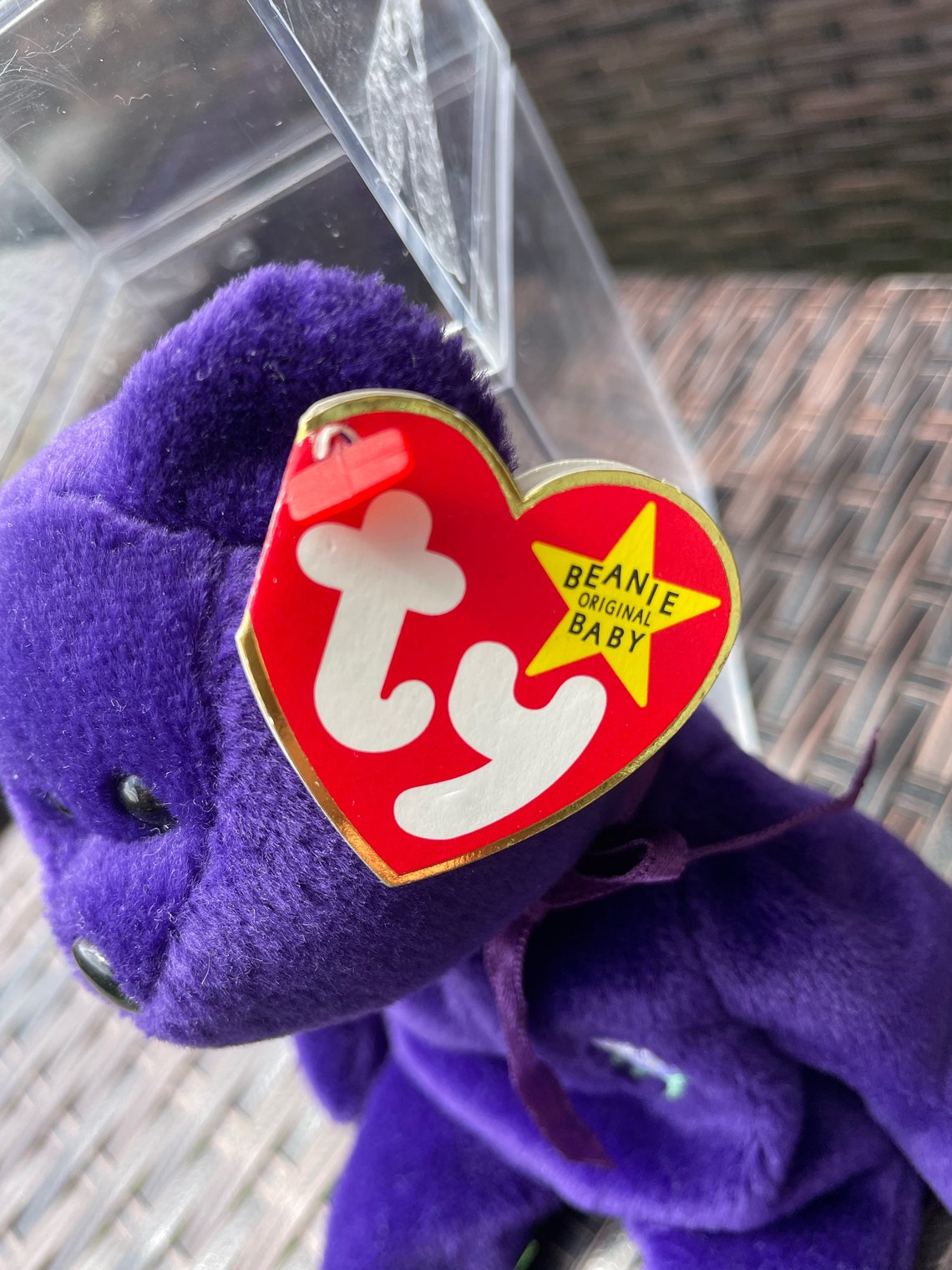 Rare 1997 Ty Princess Diana Beanie Baby P.E. Pellets NO Space TY 1997 ...