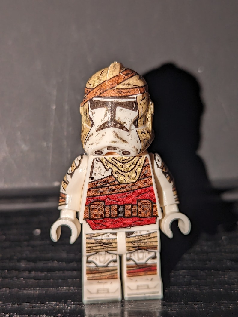 LEGO Star Wars Commander Mayday Phase 2 Decaled Minifigure - Etsy