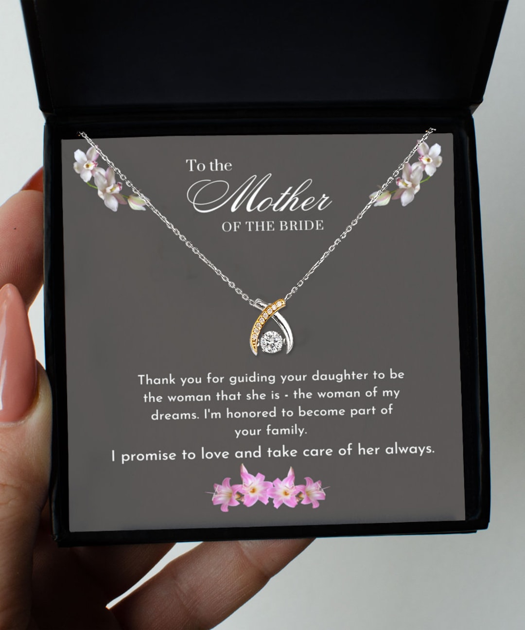 Mother of the Bride From Groom, Mother of the Bride Necklace, Future ...