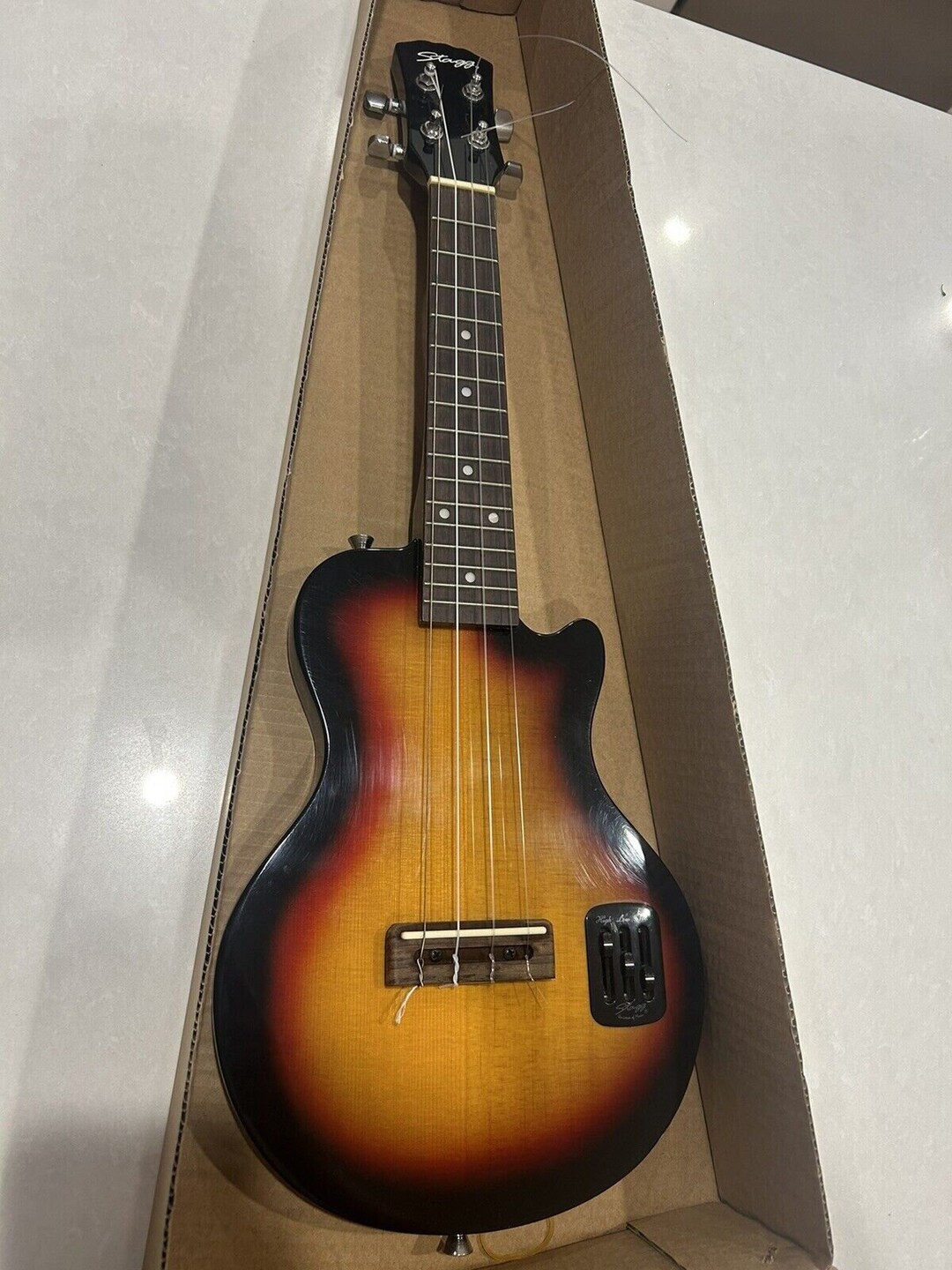 Stagg Solidbody Tenor Electric Ukulele - Etsy