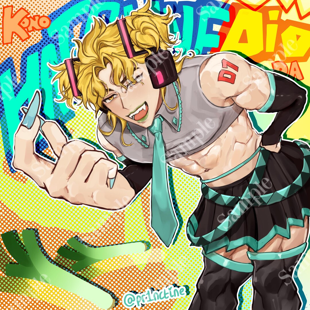 HATSUNE DIO Print - Etsy