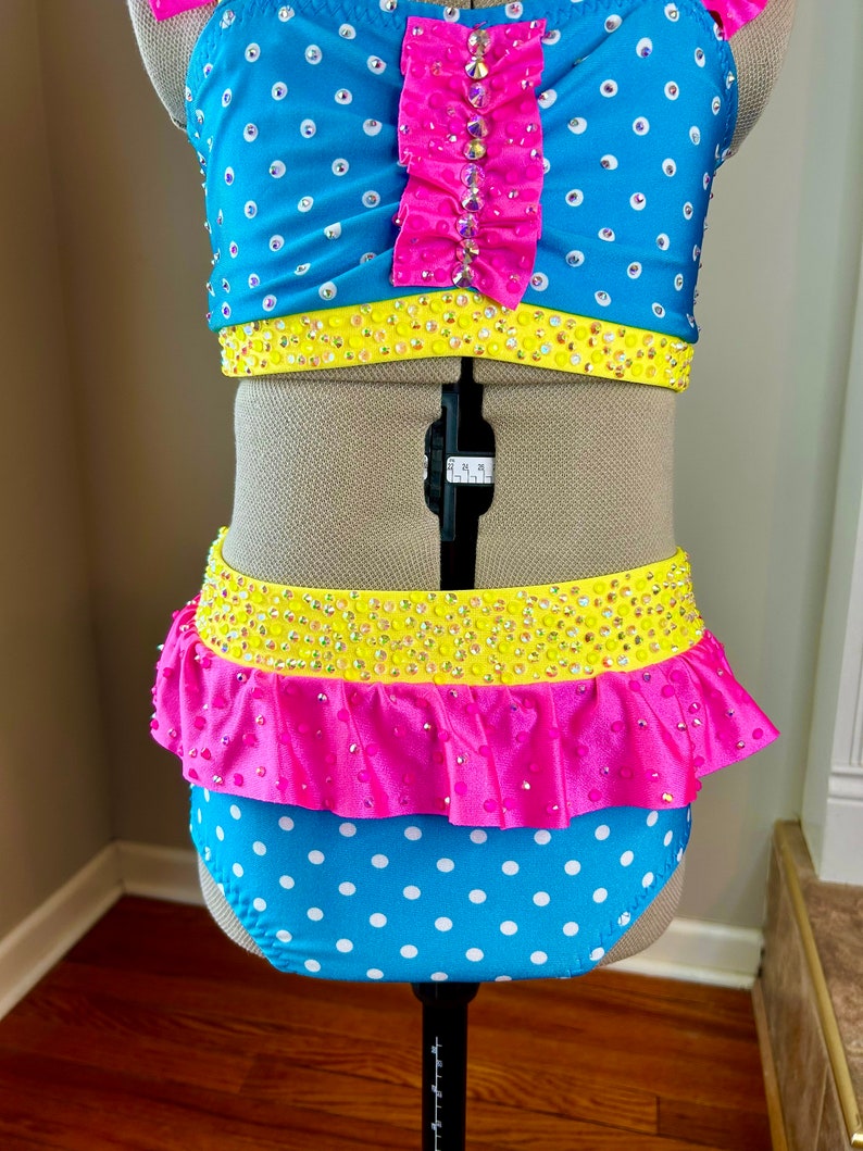 Ready to Ship: 2 Custom Jazz Dance Costumes Size 6/7 and 7/8 - Etsy