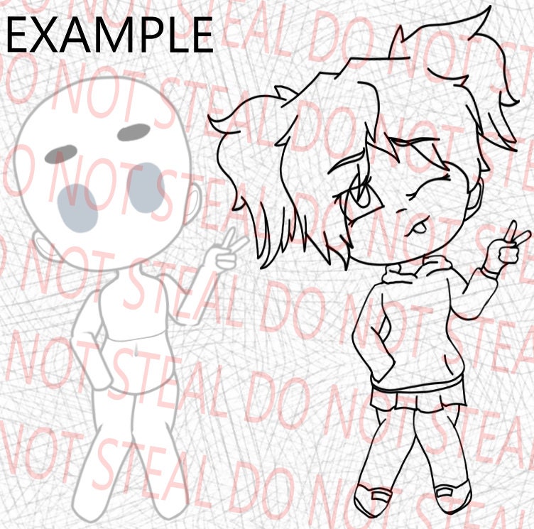 Chibie Puppet Art Base - Etsy