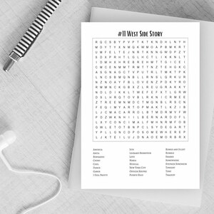 200 Word Search Printable Puzzles, Instant Download, Printable Puzzle ...