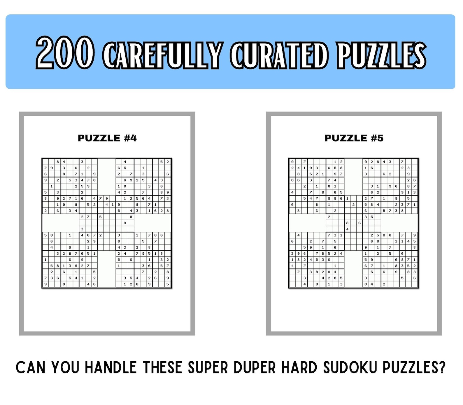 PRINTABLE Sudoku Puzzles Extra Hard Sudoku Puzzles With Solutions ...