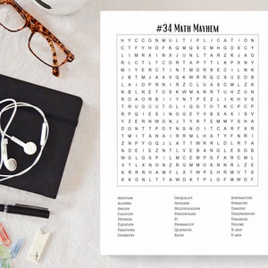 200 Word Search Printable Puzzles, Instant Download, Printable Puzzle ...