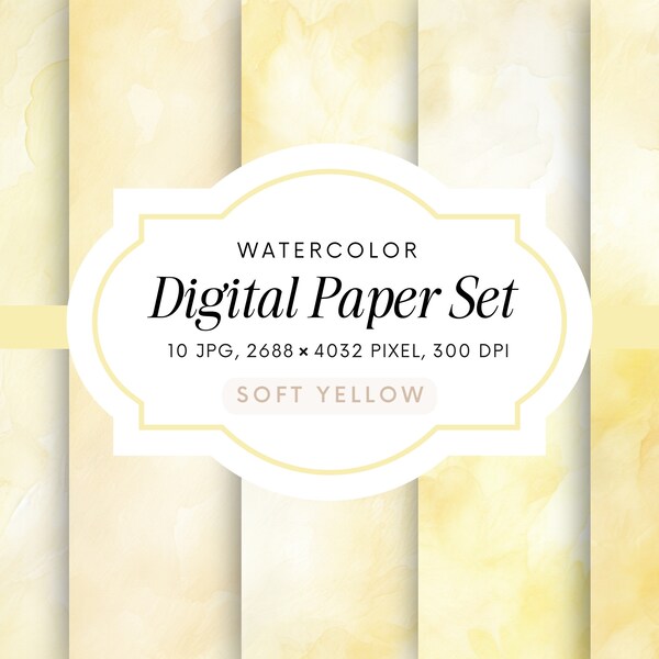Pastel Yellow Decor - Etsy