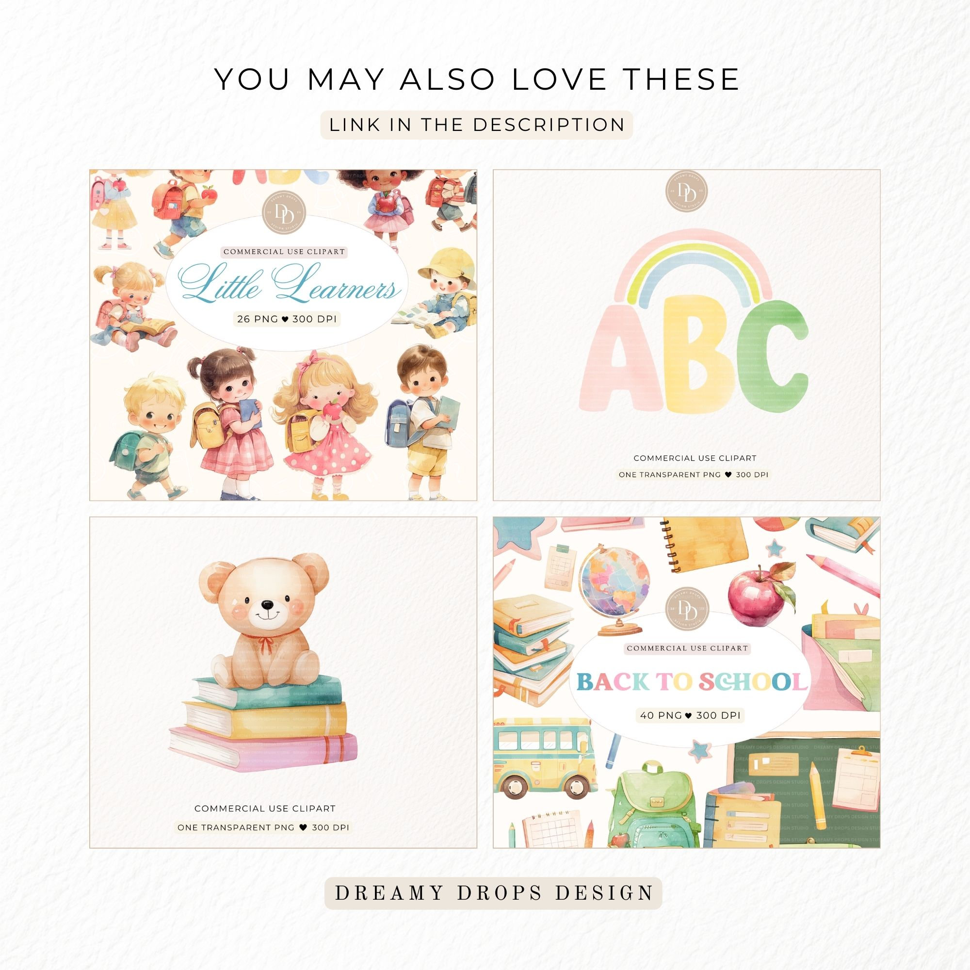 Bear Graduation Clipart, Preschool Graduation Clipart, Kindergarten ...