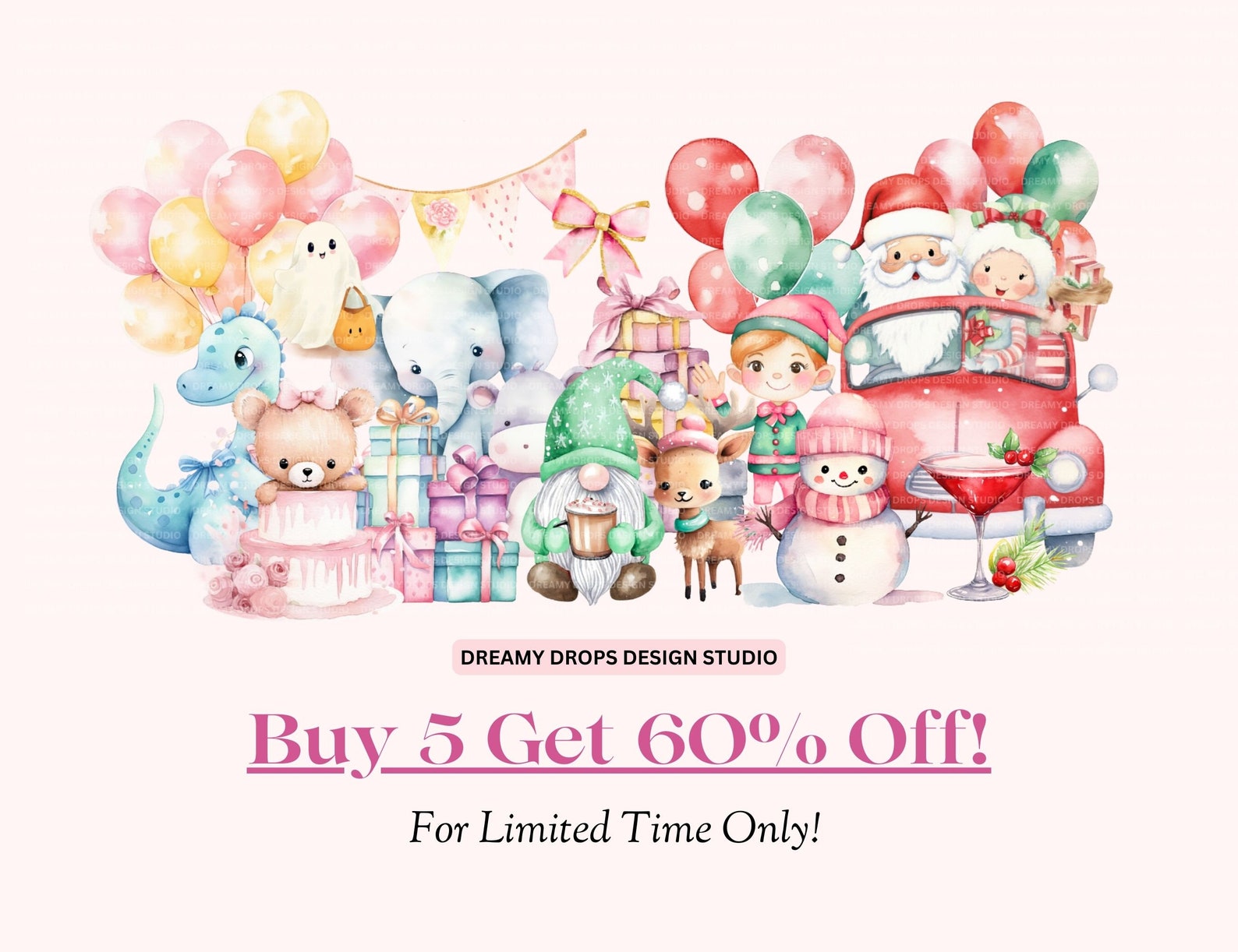 Valentine Candy Shop Clipart Pack, Sweet Clipart, Candy Shop PNG ...