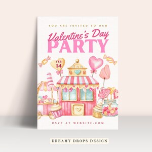 Valentine Candy Shop Clipart Pack, Sweet Clipart, Candy Shop PNG ...