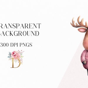 Valentine Woodland Clipart Pack, Woodland Animal Clipart, Valentine ...