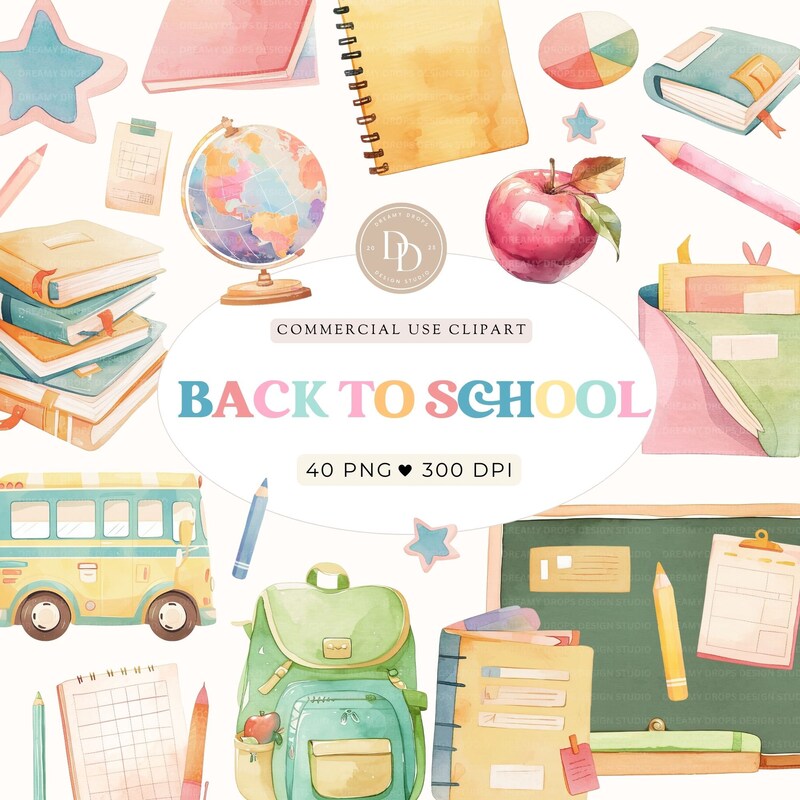 Classroom Clipart - Etsy