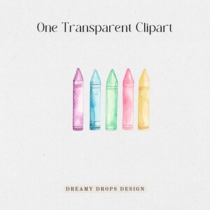 Crayon Clipart, Back to School Clip Art, Teacher Clipart, Commercial ...