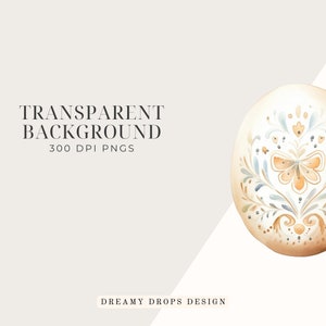 Rustic Easter Egg Clipart Pack, Boho Egg PNG, Paper Crafts, Boho Easter ...