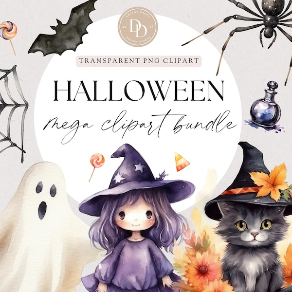 Halloween Clipart - Etsy