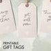 Get Well Gift Tags, Get Well Soon, Thinking of You, Hang in There ...