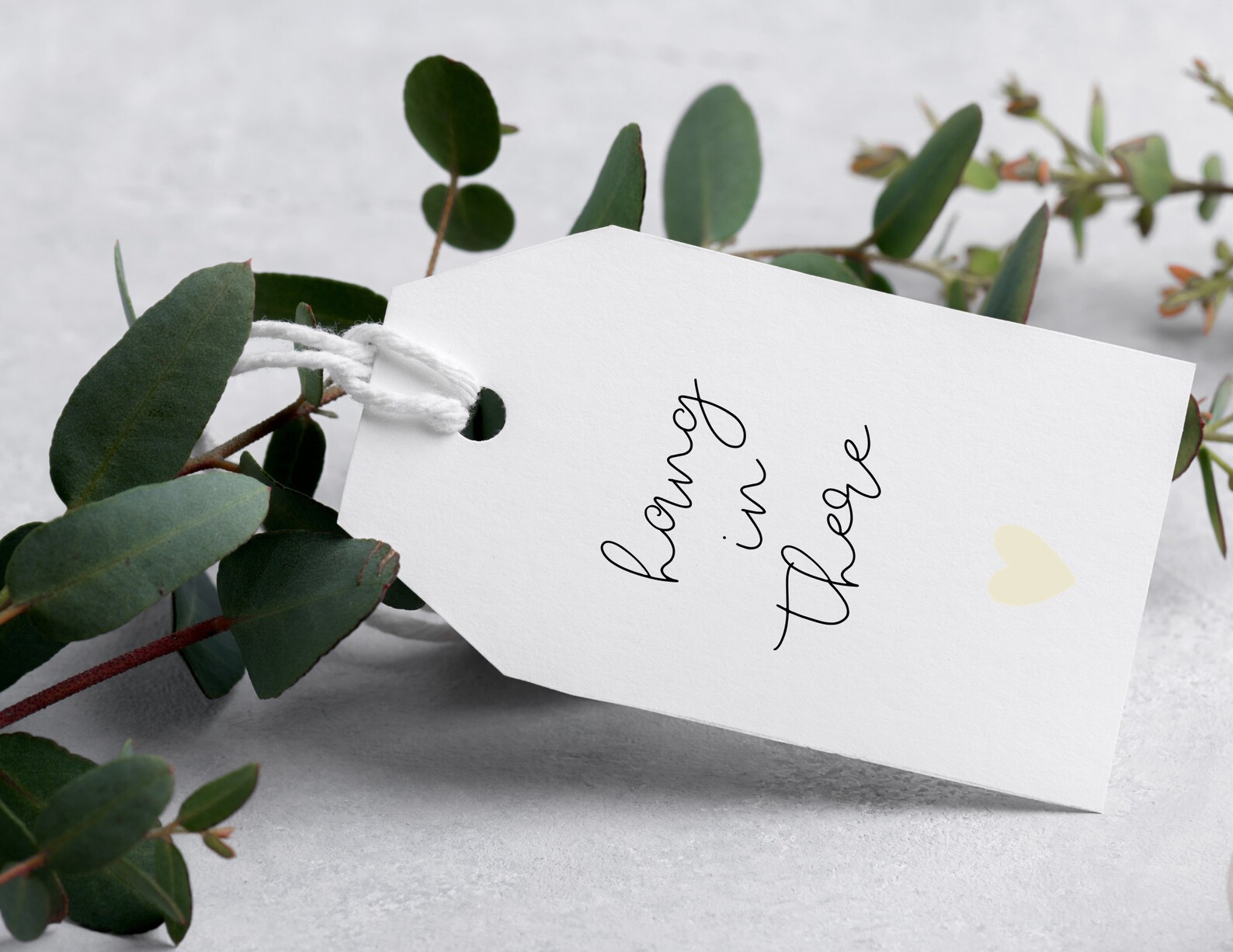 Get Well Gift Tags, Get Well Soon, Thinking of You, Hang in There ...