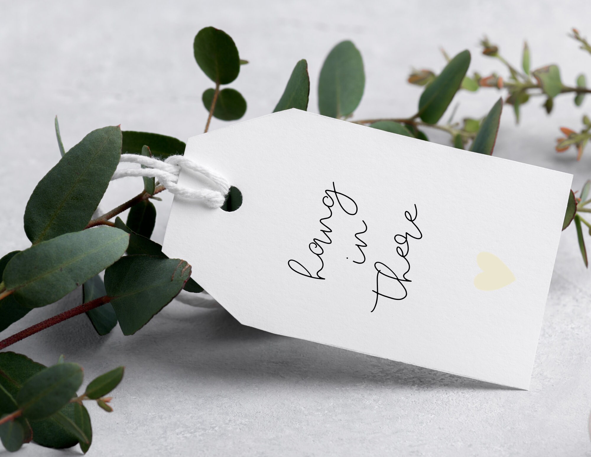 Get Well Gift Tags, Get Well Soon, Thinking of You, Hang in There ...