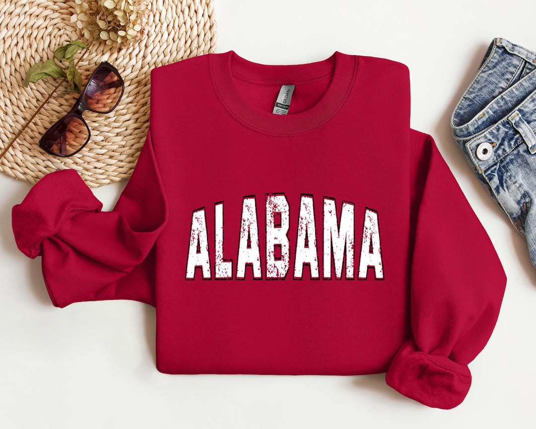 Vintage Alabama Shirt, Alabama Crewneck, Bama Shirt, Alabama Game Day ...