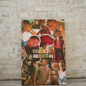 Travis Scott Poster, Travis Scott Album Cover Poster, Rap Music Poster ...