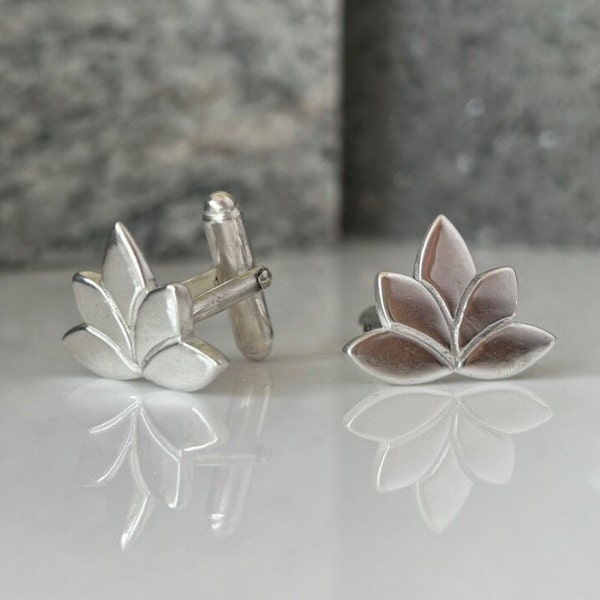 Flower Cufflinks - Etsy UK