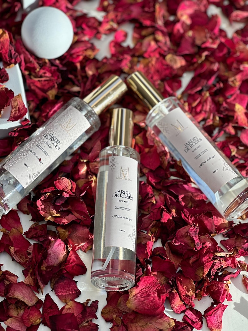 Moroccan Pure Rose Water - 100% Natural - Jardin De Roses - Floral ...