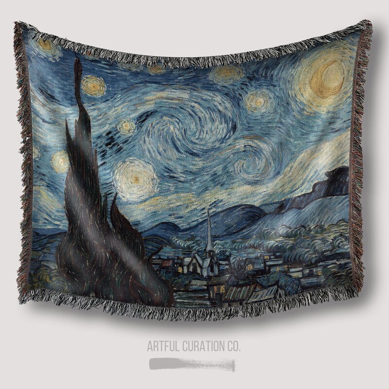 Van Gogh Bedding Starry Night - Etsy