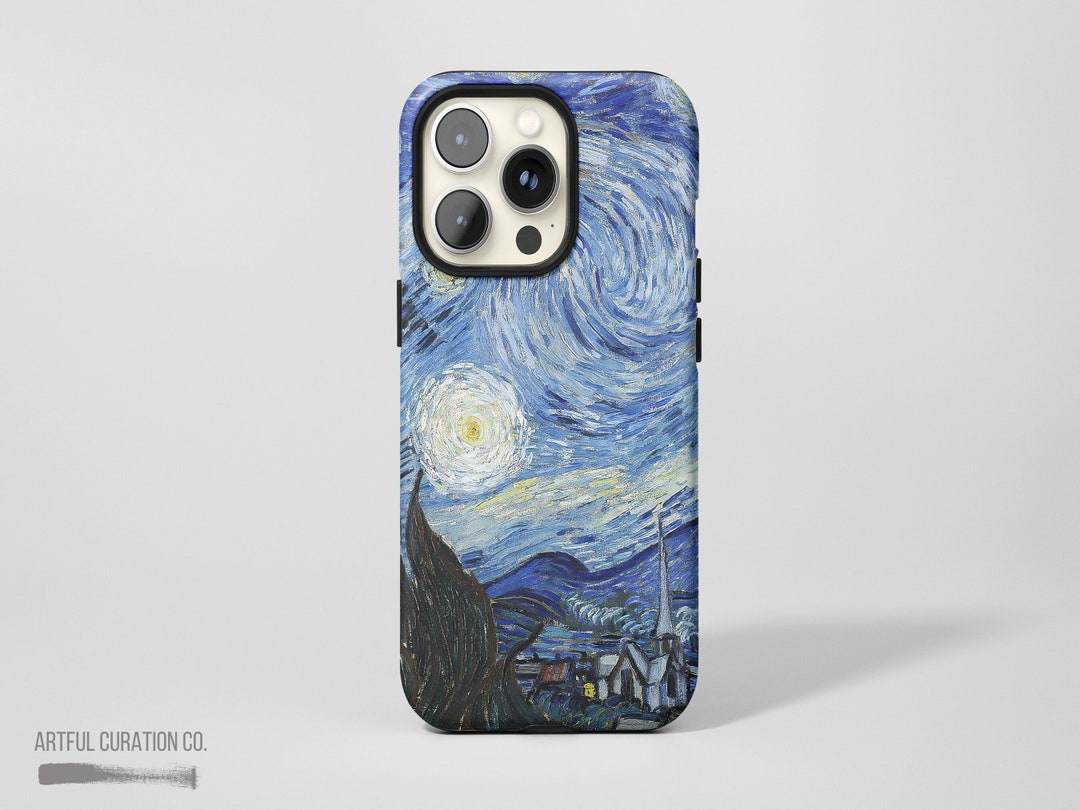 Vincent Van Gogh Starry Night Phone Case for iPhone 14 13 12 11 X Pro ...