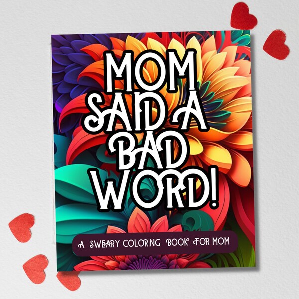 Bad Word Coloring - Etsy
