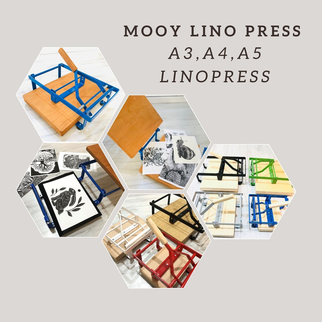 A3,A4,A5 Lever Press, Block Printing Press Lino Press Machine,press ...