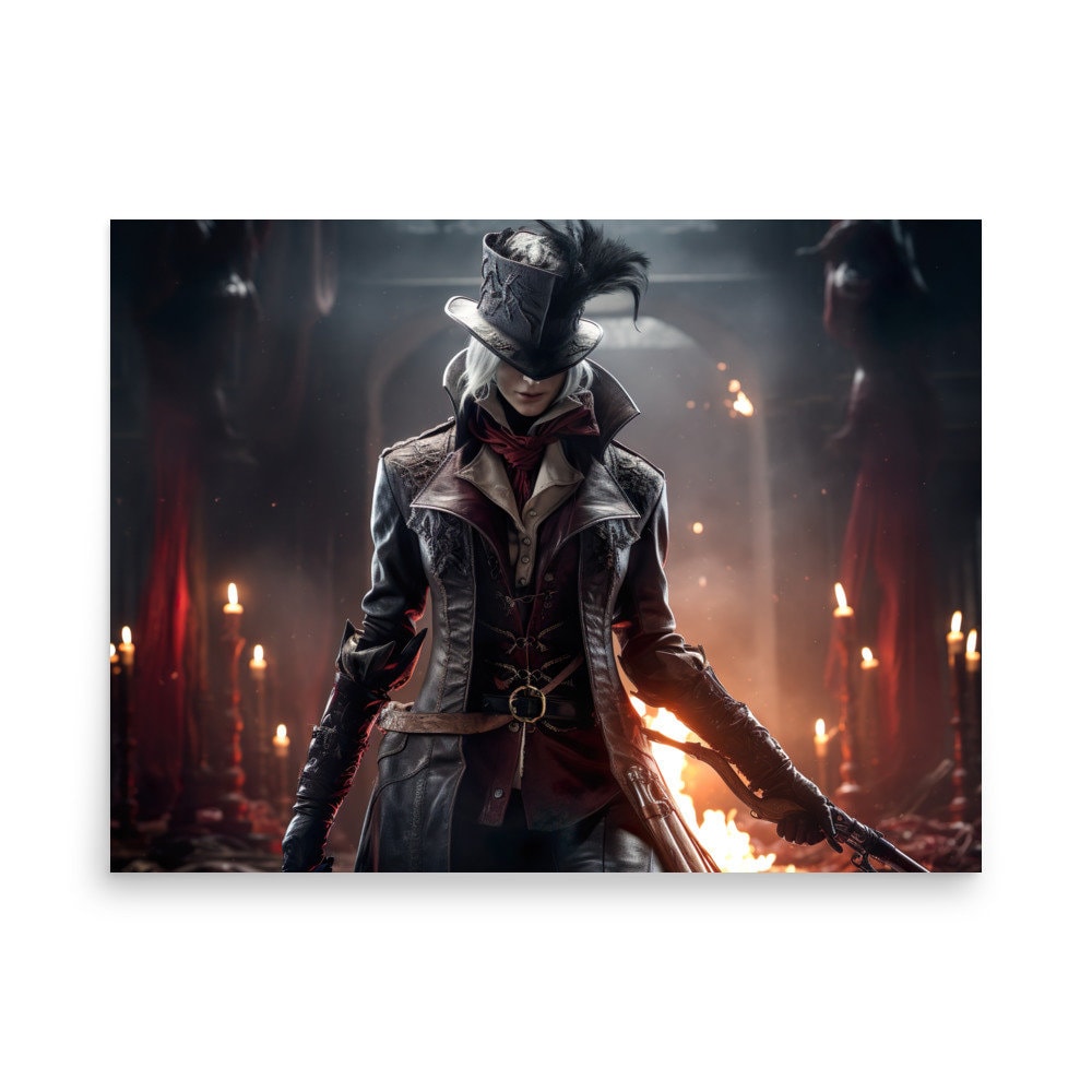 Lady Maria From Cainhurst Poster, Bloodborne Poster, Video Game Poster ...