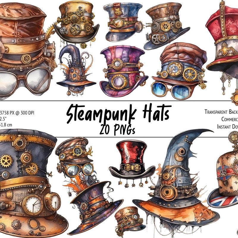 Steampunk Hat - Etsy