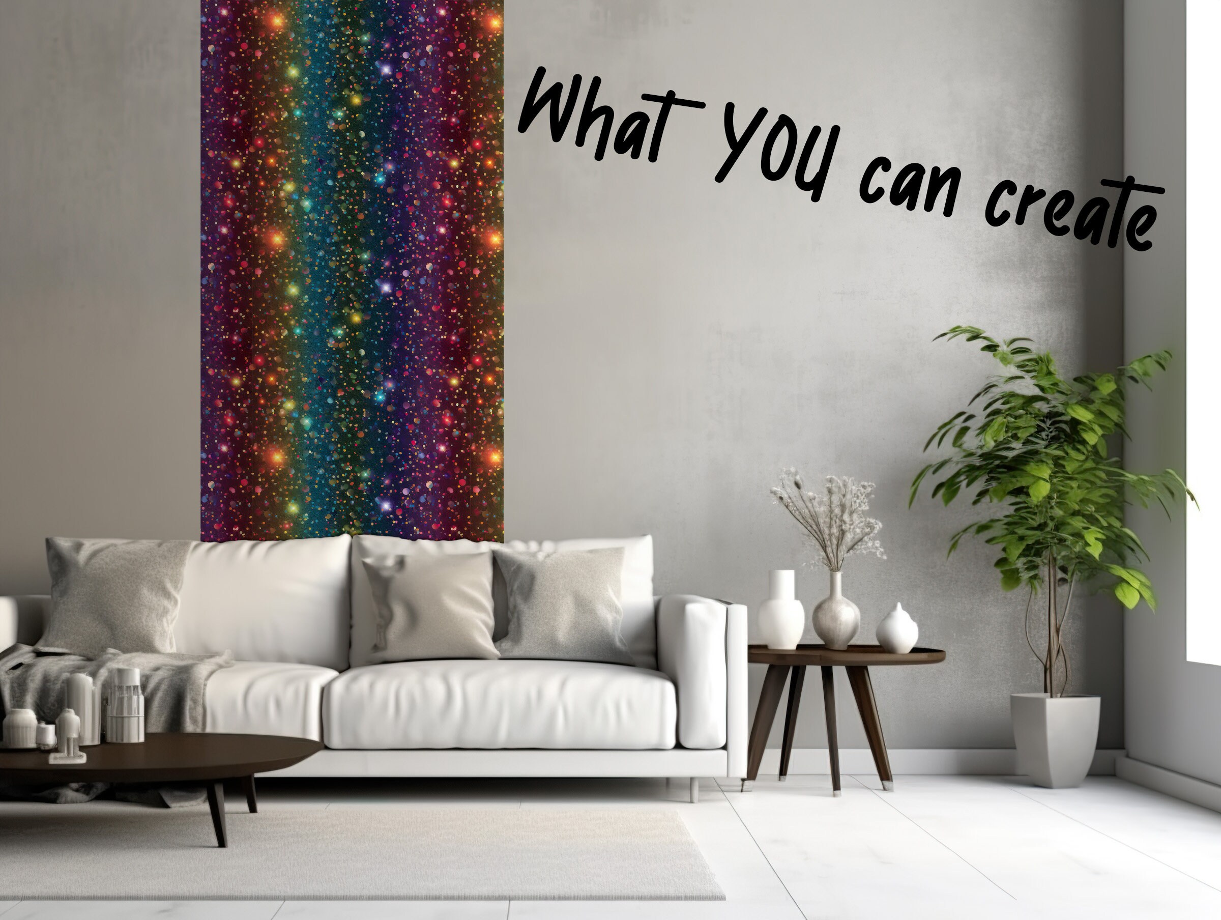 20 Rainbow Glitter Seamless Digital Papers, Rainbow Sparkle Paper ...