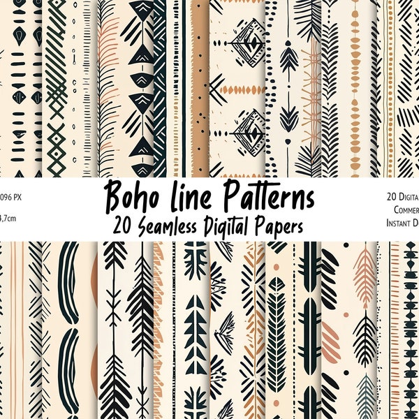 Boho Pattern - Etsy