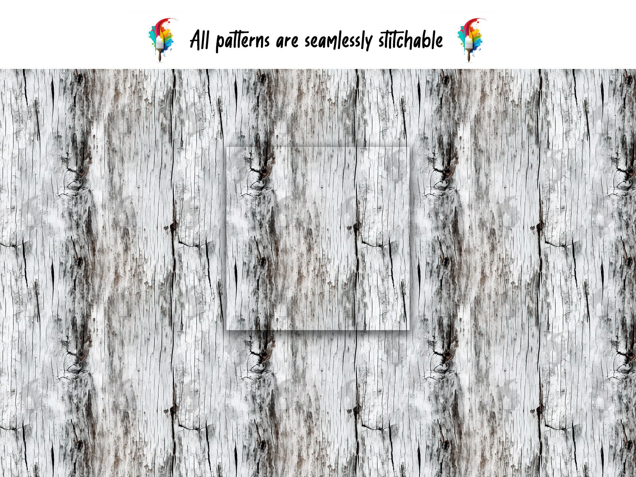 Distressed White Wood Seamless Textures Weathered White Wood - Etsy