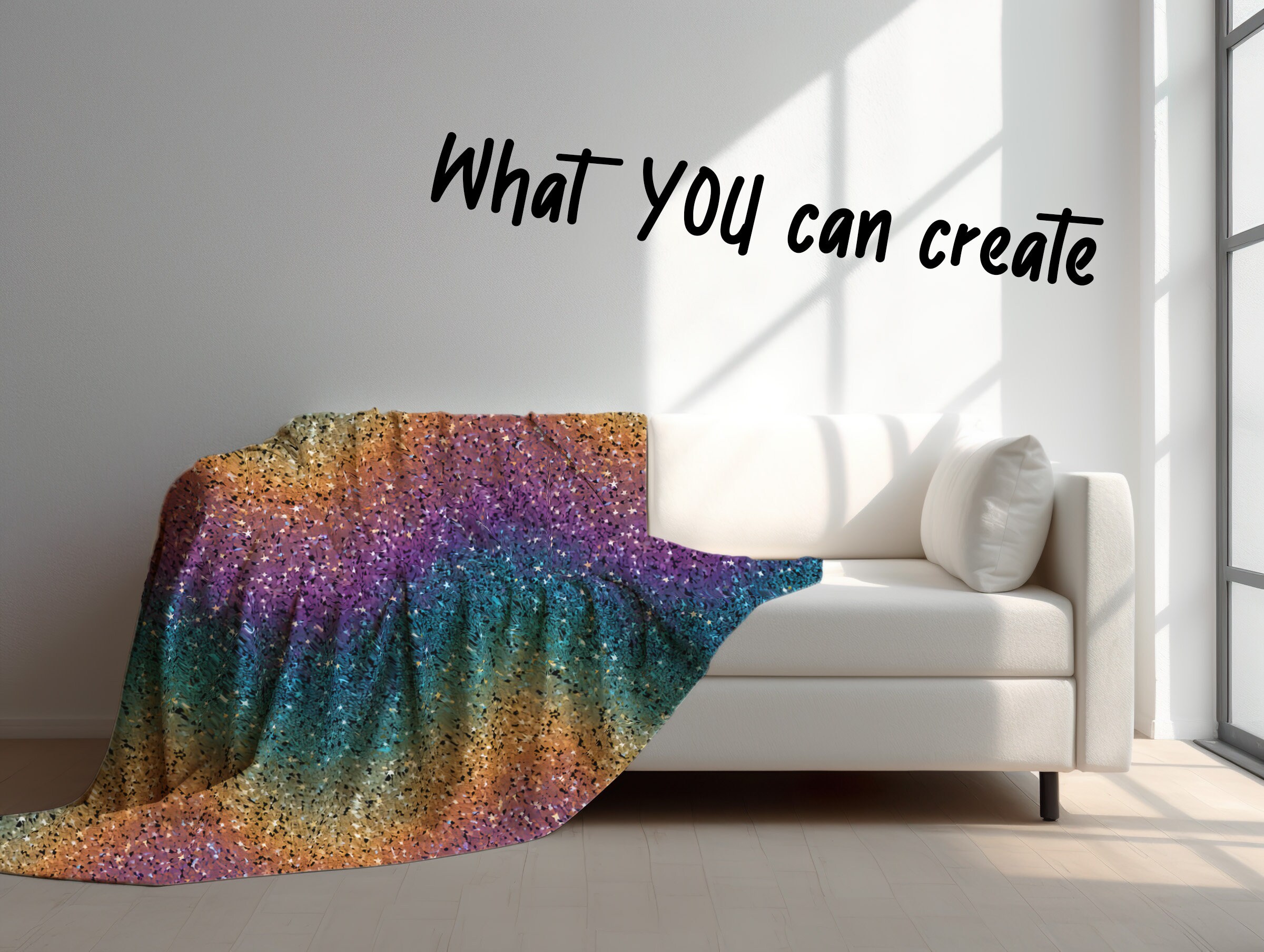 20 Rainbow Glitter Seamless Digital Papers, Rainbow Sparkle Paper ...