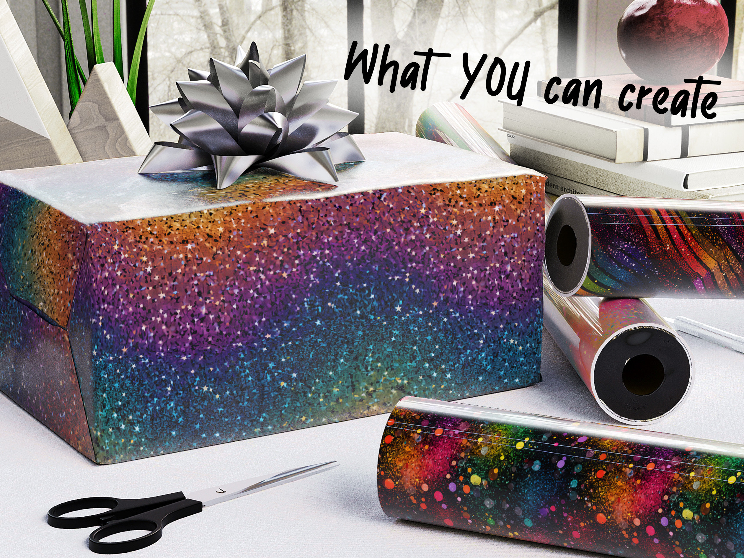 20 Rainbow Glitter Seamless Digital Papers, Rainbow Sparkle Paper ...